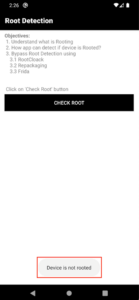 Mobile App Security: Android Root Detection Bypass